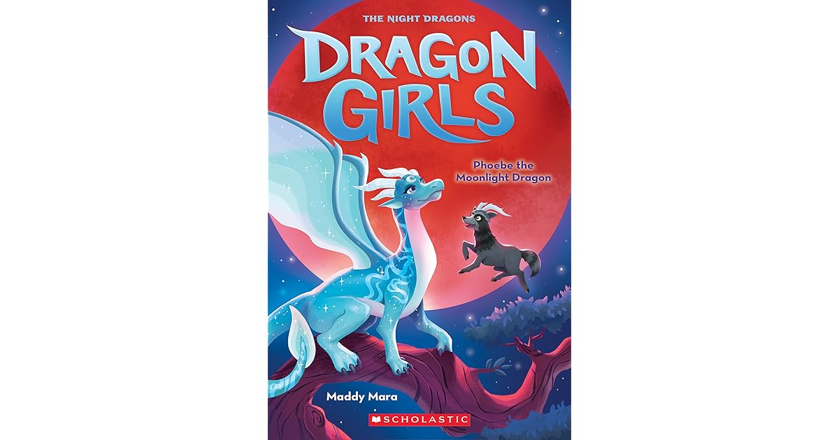 Phoebe the Moonlight Dragon (Dragon Girls #8) by Maddy Mara