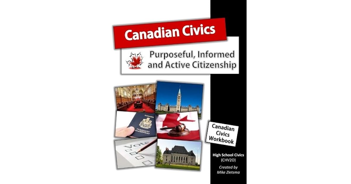 Canadian Civics Workbook Homeschool Civics CHV2O: Complete Civics ...