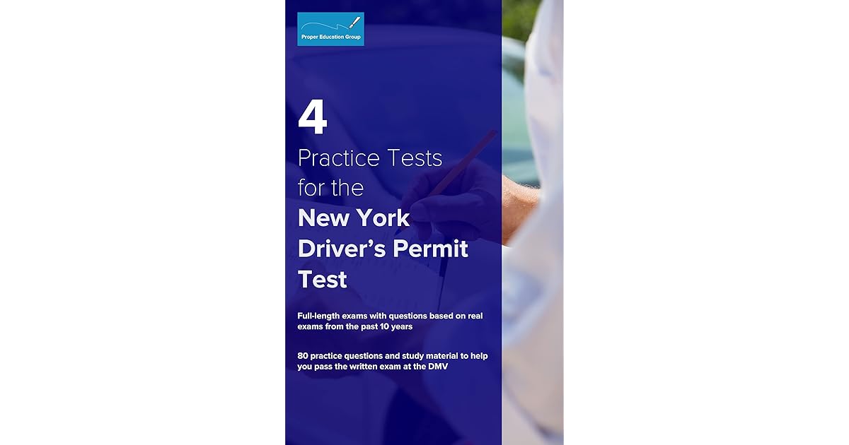 4 Practice Tests for the New York Driver's Permit Test: 80 Practice ...