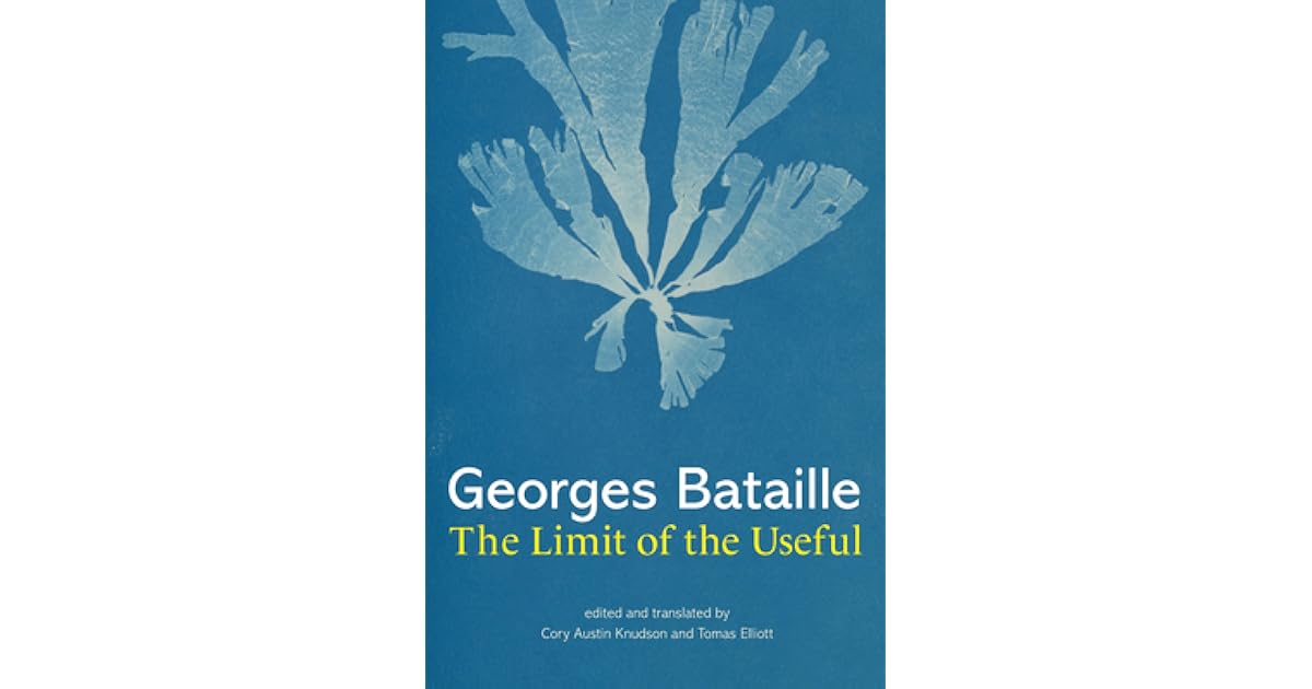 Book giveaway for The Limit of the Useful by Georges Bataille Feb 06 ...
