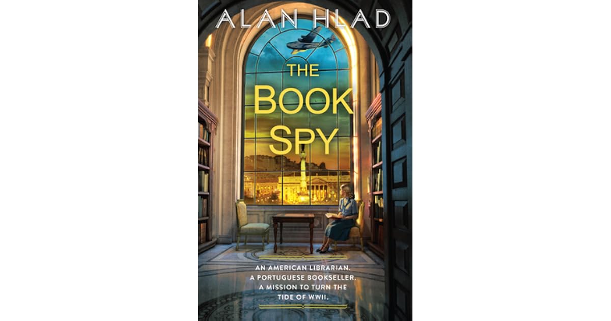 Book giveaway for The Book Spy by Alan Hlad Nov 07-Nov 21, 2023