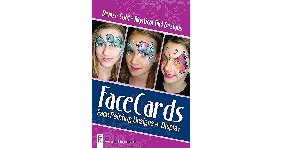 Face Painting Tutorial Cards: Face Painting Designs and Display Quick ...