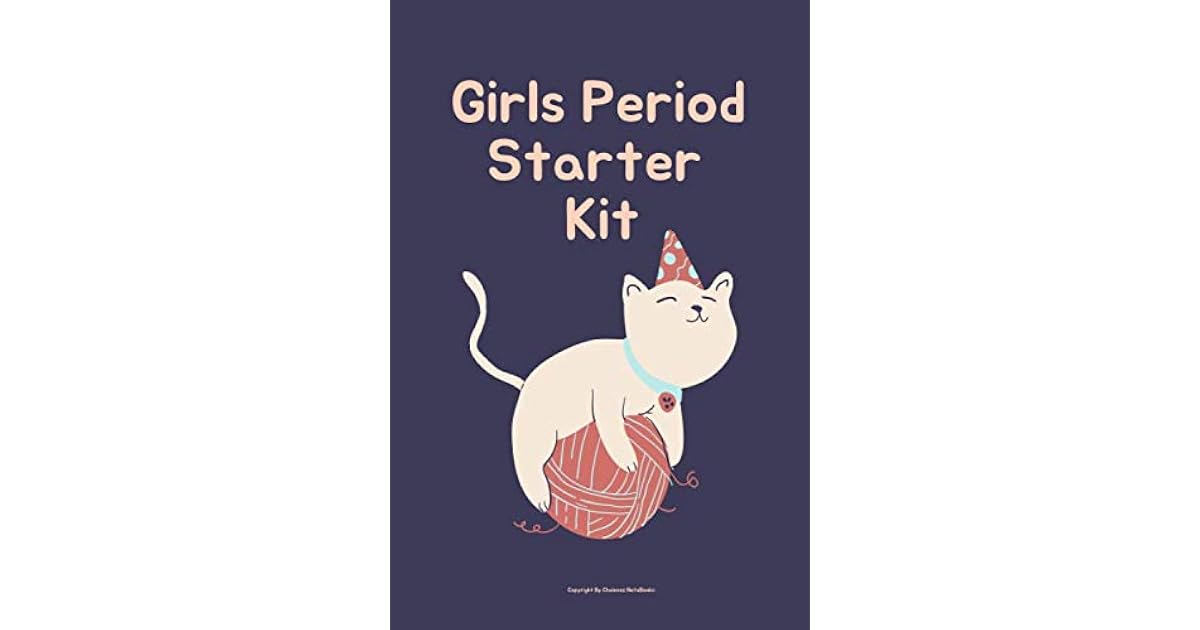 Girls Period Starter Kit: Puberty books for girls, first period kit for ...