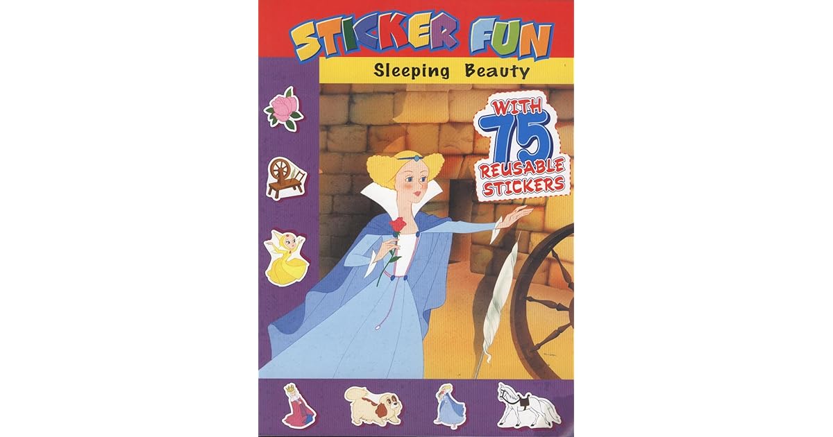 Sticker Fun, Sleeping Beauty by Van Gool