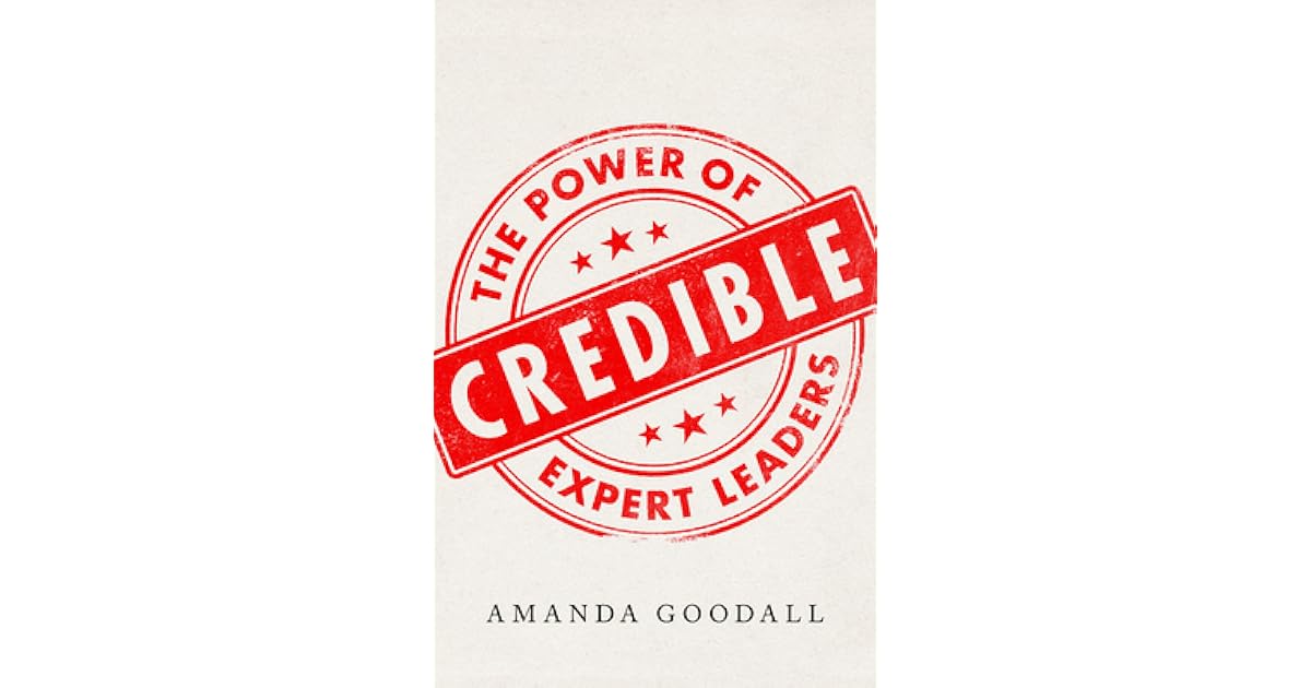Book giveaway for Credible: The Power of Expert Leaders by Amanda ...