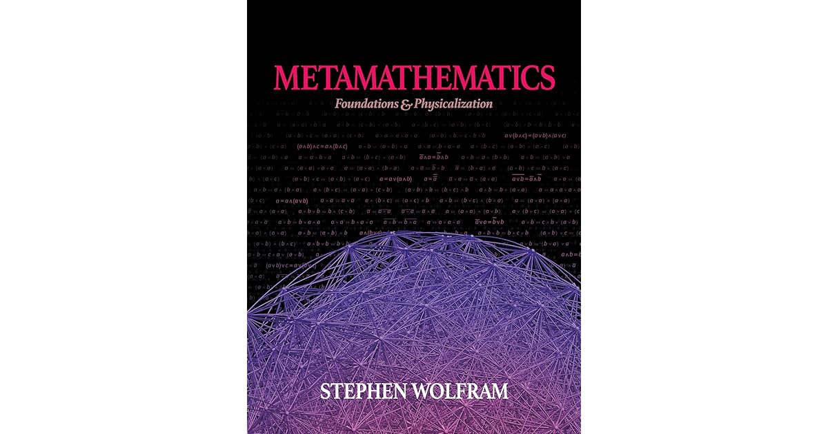 Metamathematics: Foundations & Physicalization by Stephen Wolfram