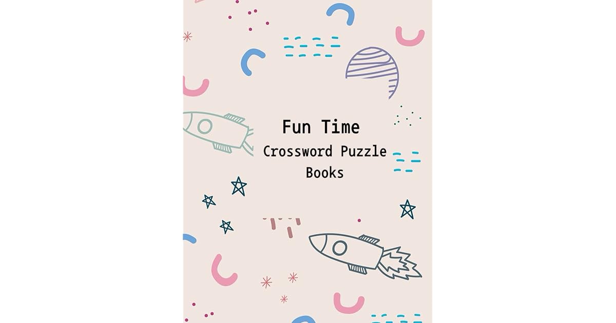 Fun Time Crossword Puzzle Books by Golden Legacy