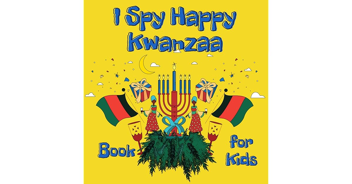 I Spy Happy Kwanzaa Book for Kids : Gift to Learn Alphabet for ...