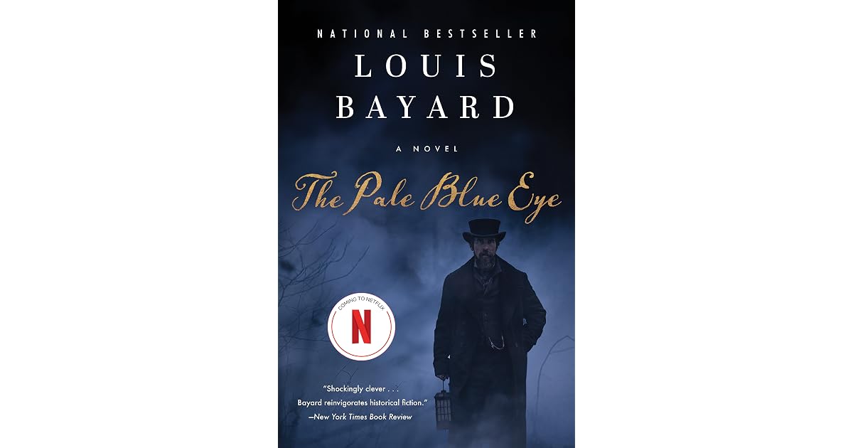Book giveaway for The Pale Blue Eye by Louis Bayard Dec 11-Dec 22, 2022
