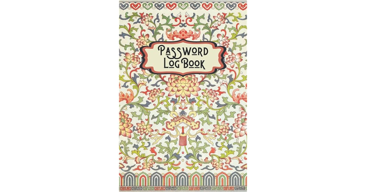 Elegant Computer Password Book: Internet Password Logbook with ...