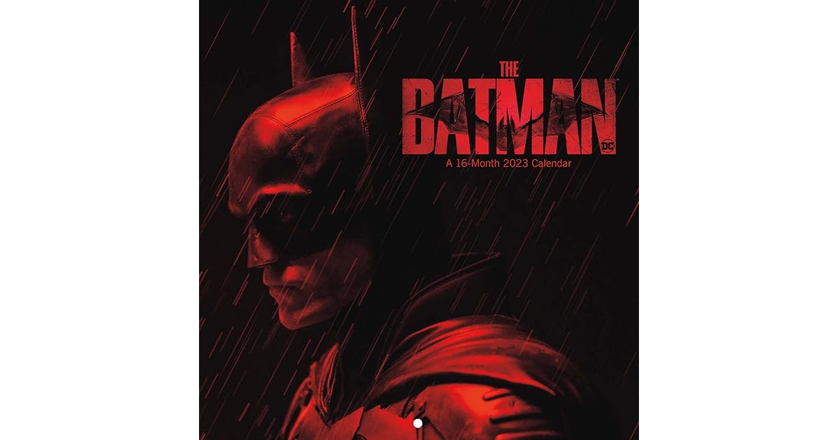 2023 DC Comics The Batman Wall Calendar by Trends International