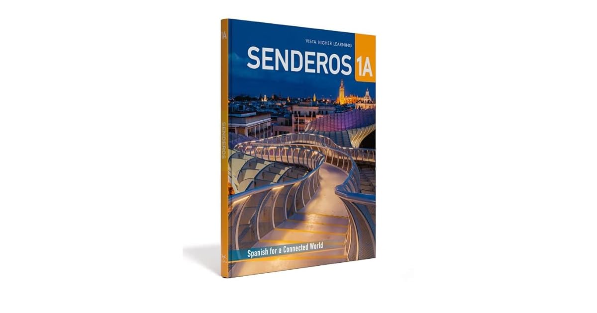 Senderos 2023 Level 1A Student Edition (Hardcover), Supersite Plus (12 ...