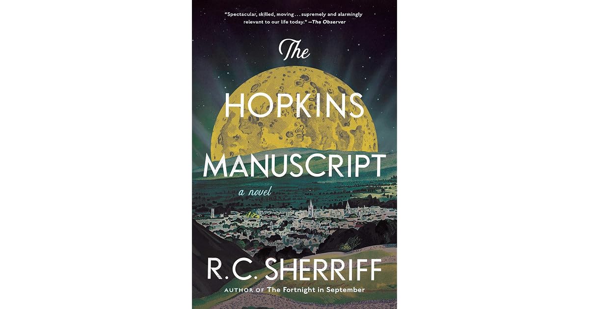 Book giveaway for The Hopkins Manuscript by R.C. Sherriff Jan 01-Jan 20 ...