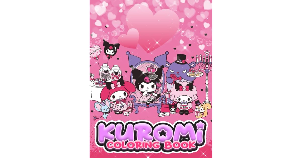 KUR0MI Coloring Book For Kids: New Special Edition Of Lovely Ku Ro Mi ...