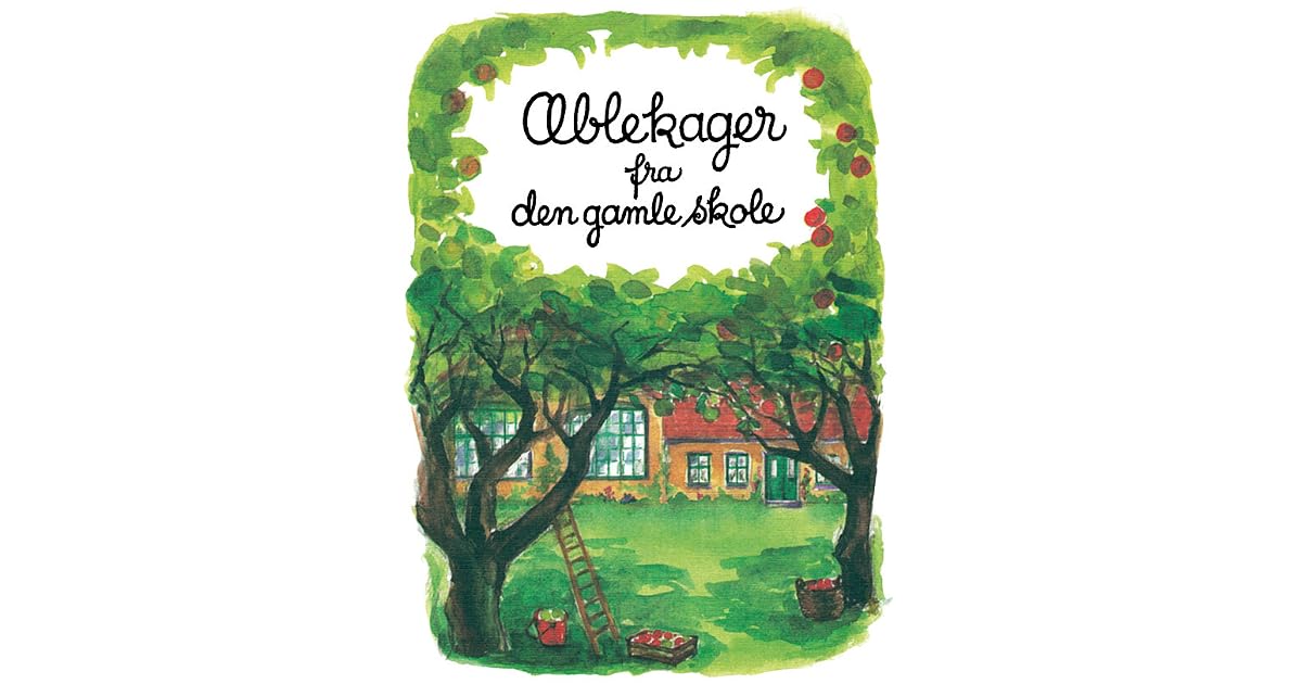 Æblekager fra den gamle skole by Inga Linde Jensen