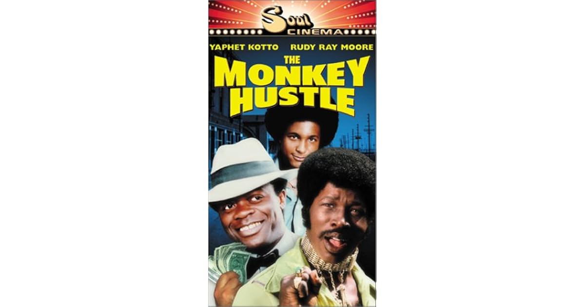 Monkey Hustle VHS by Yaphet Kotto