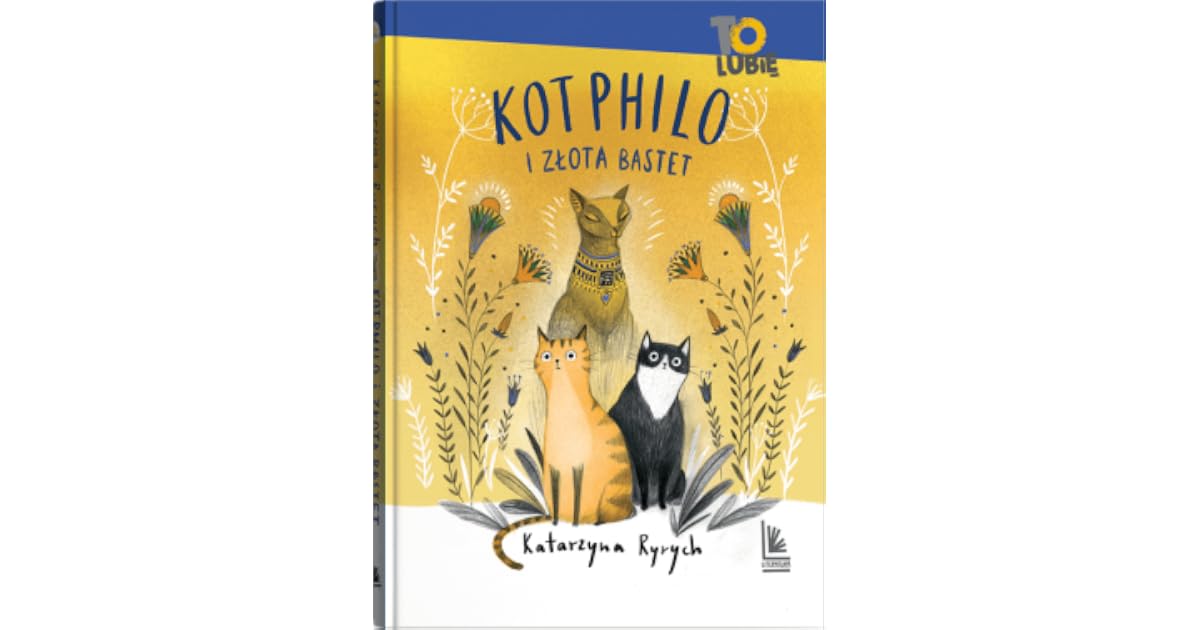 Kot Philo i złota Bastet by Katarzyna Ryrych