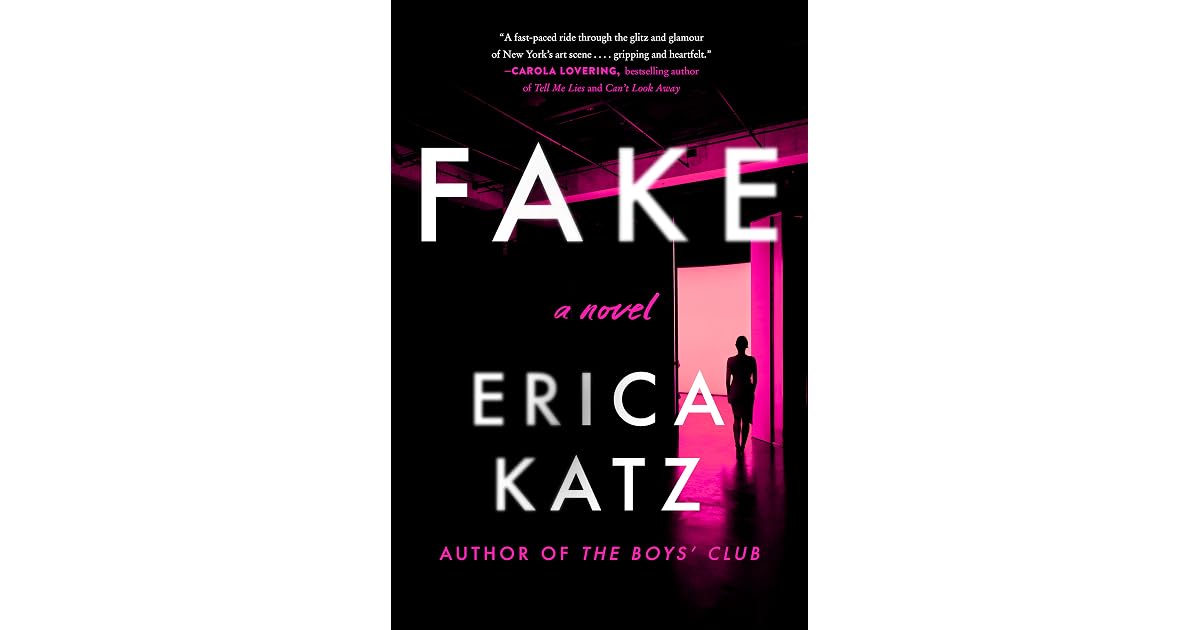 Book giveaway for Fake by Erica Katz Jan 21-Feb 20, 2023