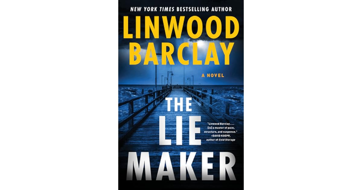 Book giveaway for The Lie Maker by Linwood Barclay May 15-May 25, 2023