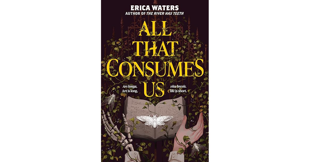 Book giveaway for All That Consumes Us by Erica Waters Sep 19-Oct 17, 2023
