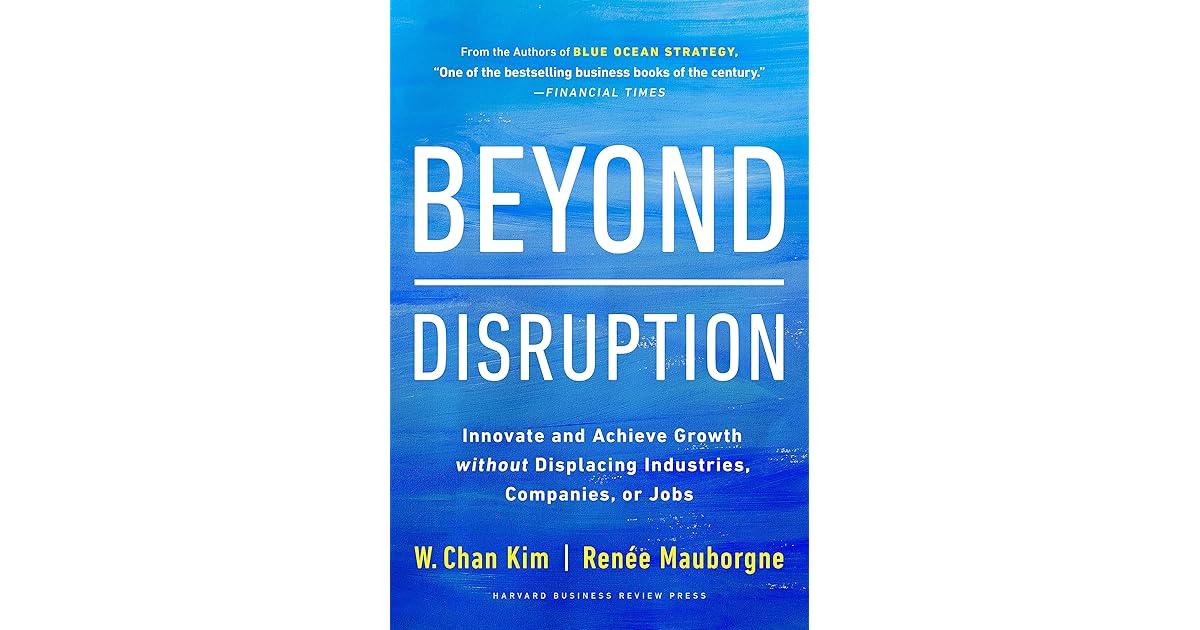 Book giveaway for Beyond Disruption: Innovate and Achieve Growth ...