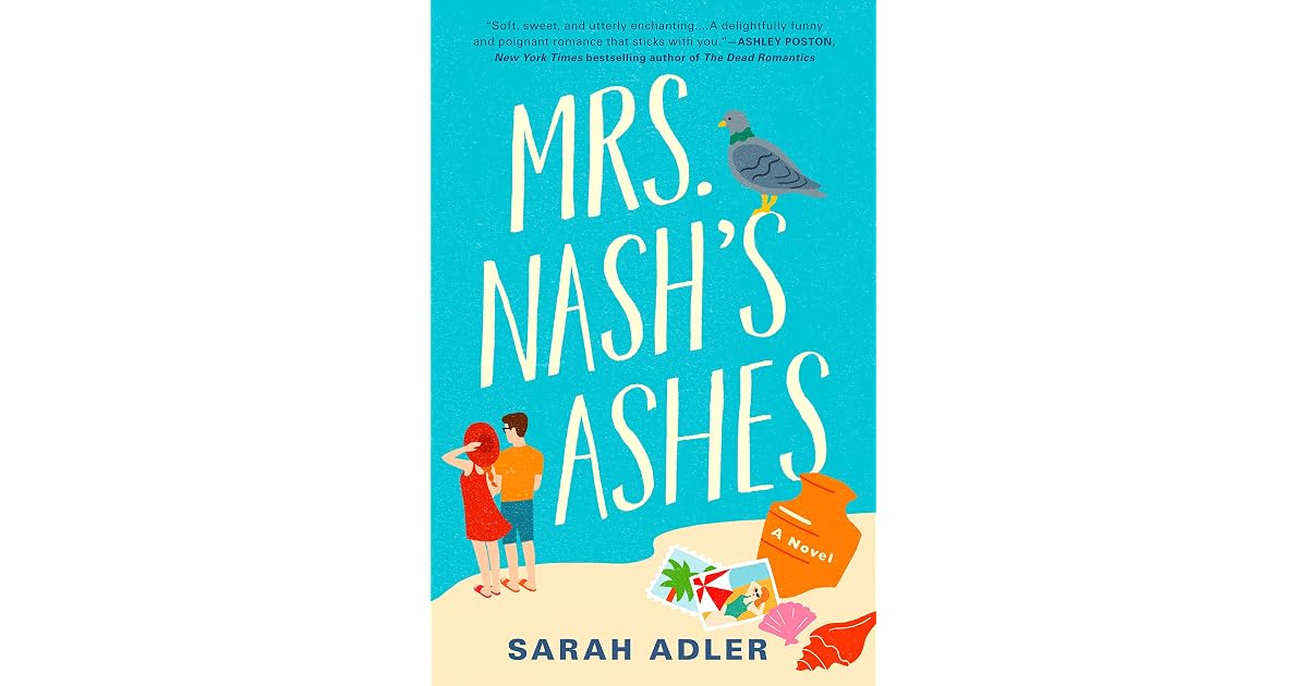 Book giveaway for Mrs. Nash's Ashes by Sarah Adler May 09-May 22, 2023