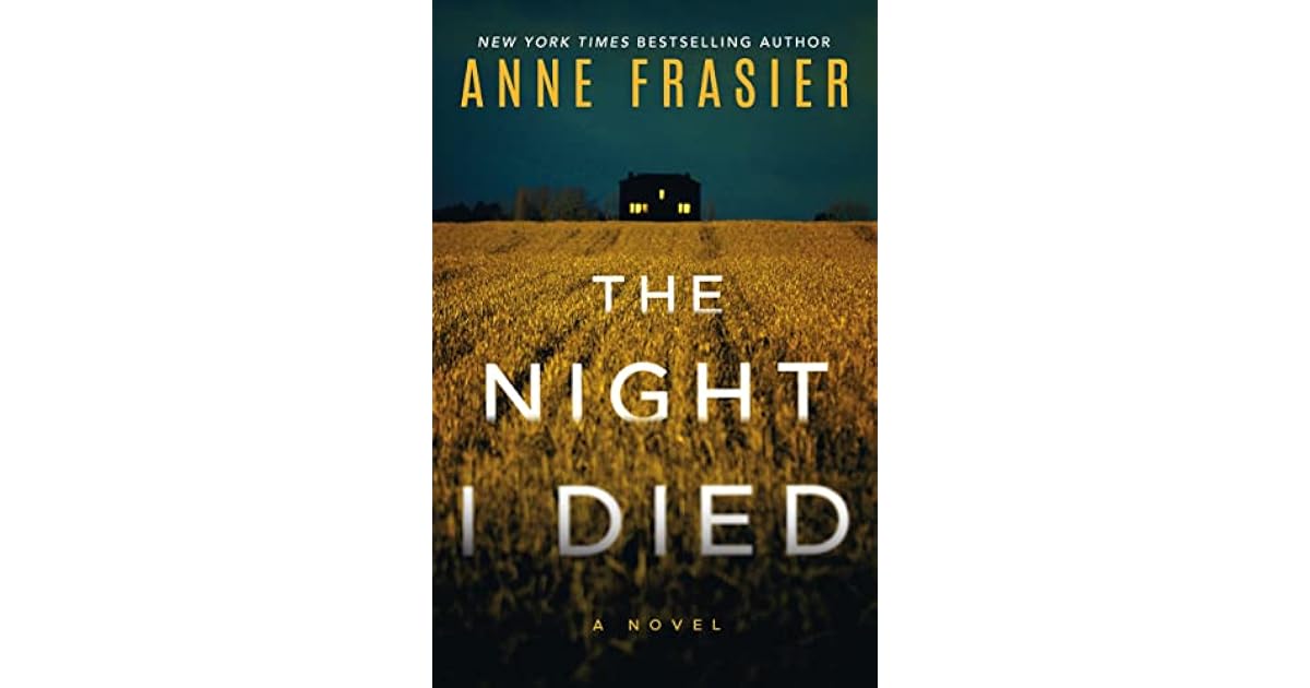 Book giveaway for The Night I Died by Anne Frasier Sep 25-Oct 23, 2023