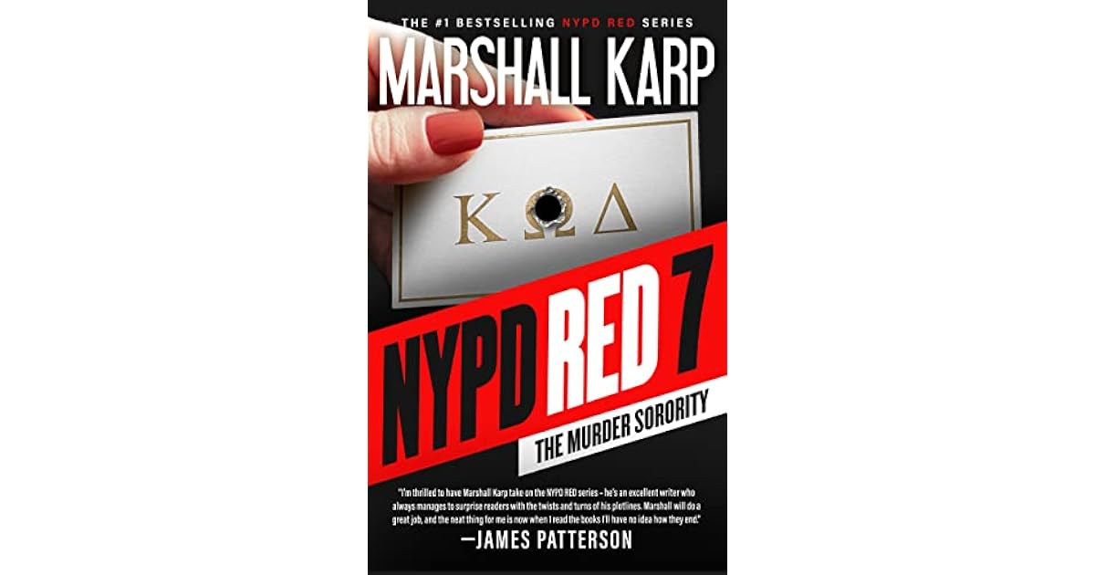 Book giveaway for NYPD Red 7: The Murder Sorority (The NYPD Red Series ...