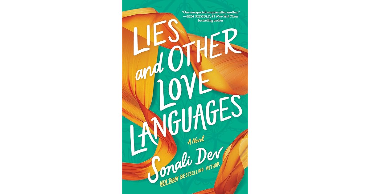 Book giveaway for Lies and Other Love Languages by Sonali Dev Aug 29 ...