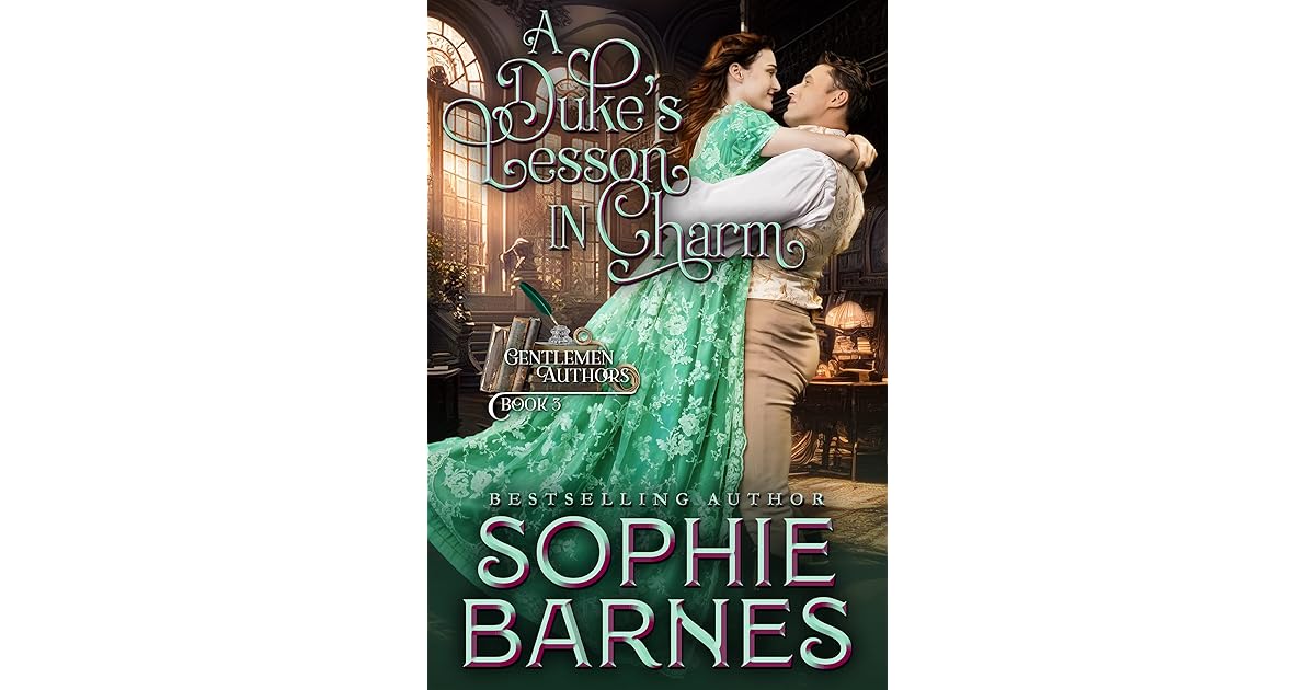 Book giveaway for A Duke's Lesson in Charm (The Gentlemen Authors #3 ...