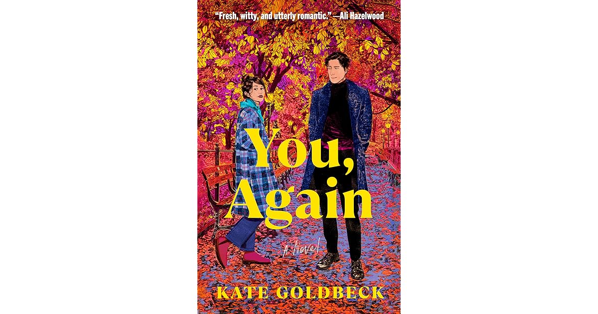 Book giveaway for You, Again by Kate Goldbeck Oct 16-Nov 13, 2023