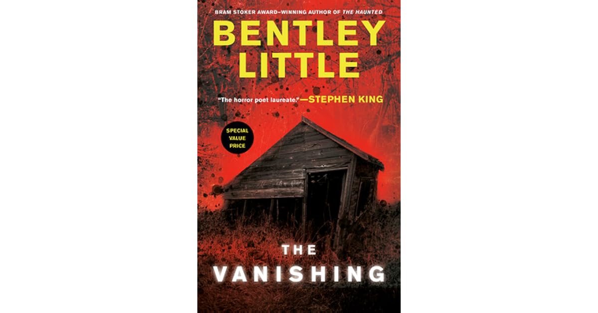 Book giveaway for The Vanishing by Bentley Little Sep 11-Oct 01, 2023