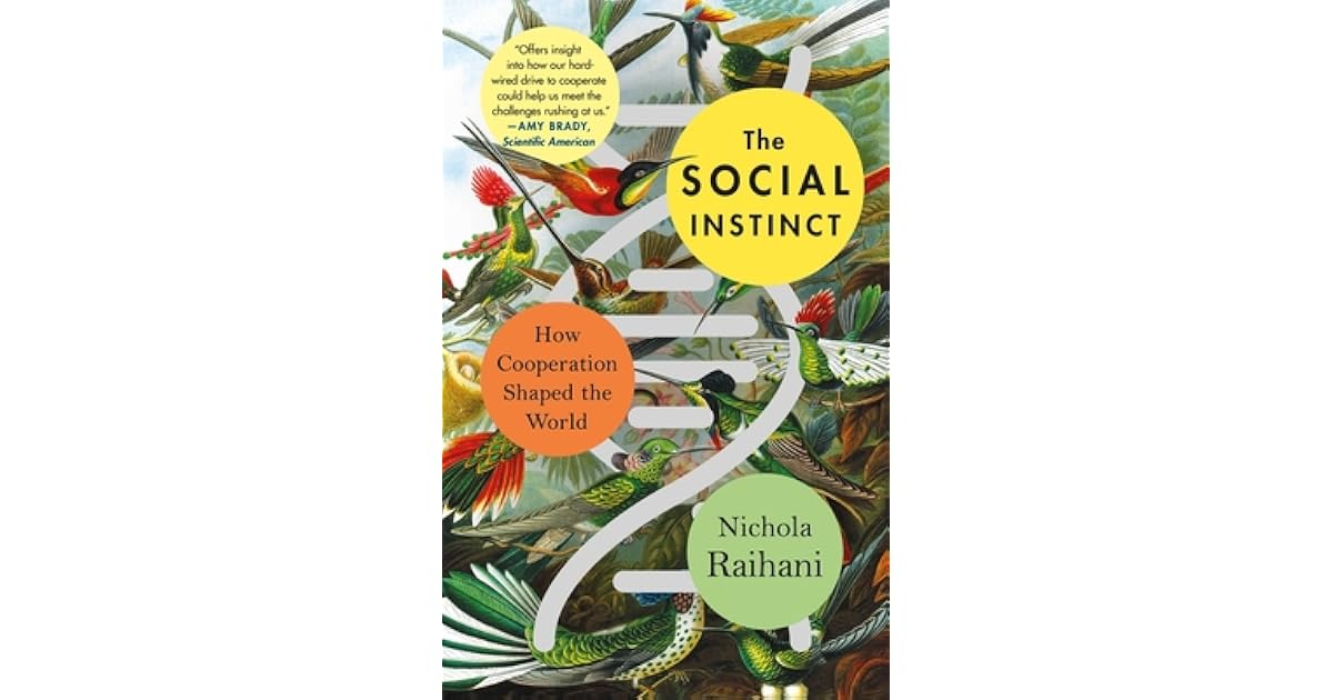 Book giveaway for Social Instinct by Nichola Raihani Jun 28-Jul 27, 2023
