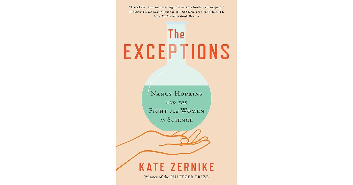Book giveaway for The Exceptions: Nancy Hopkins and the Fight for Women ...