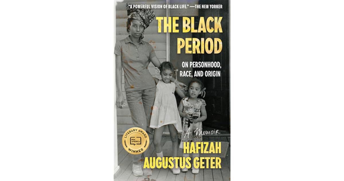 Book giveaway for The Black Period: On Personhood, Race, and Origin by ...