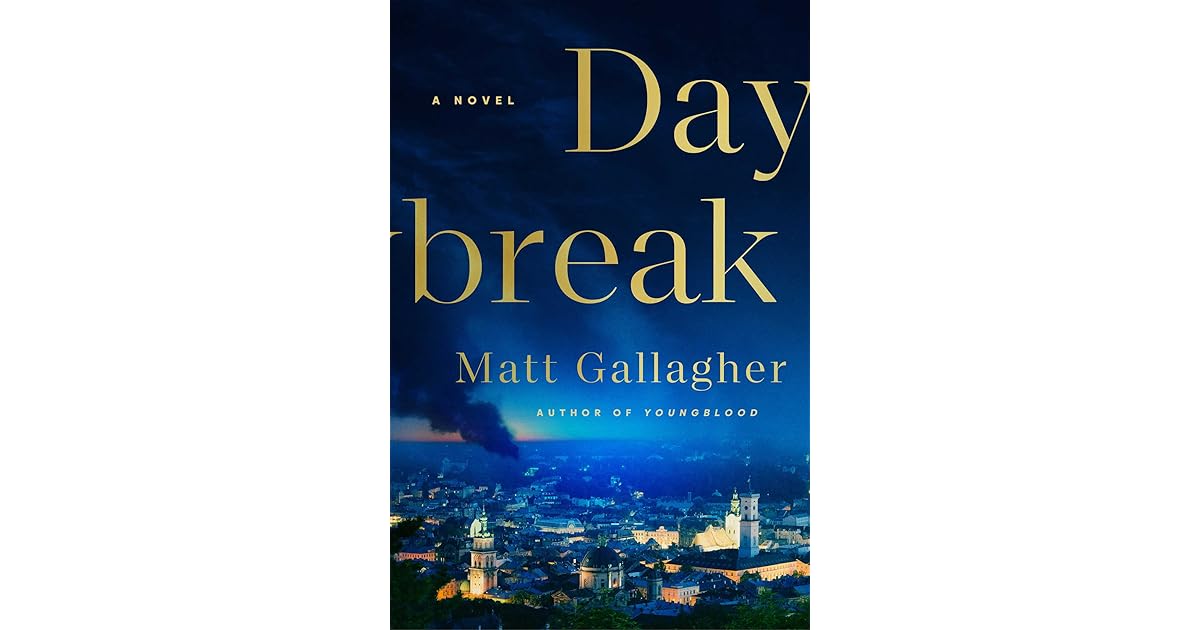 Book giveaway for Daybreak by Matt Gallagher Mar 17-Mar 31, 2024