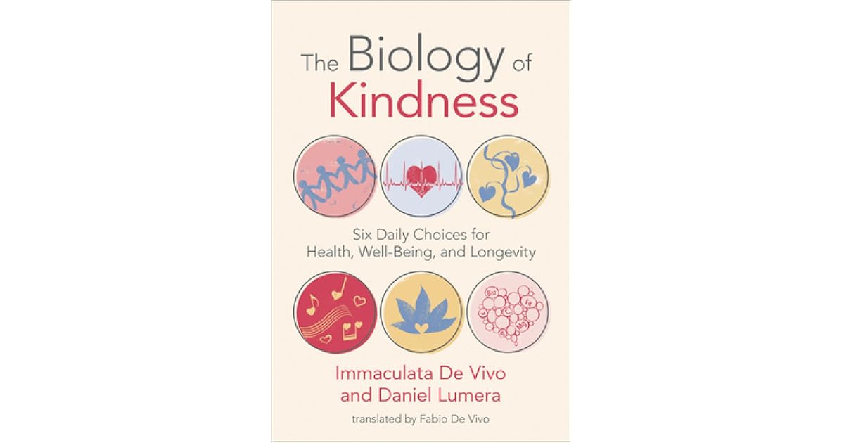 Book giveaway for The Biology of Kindness: Six Daily Choices for Health ...