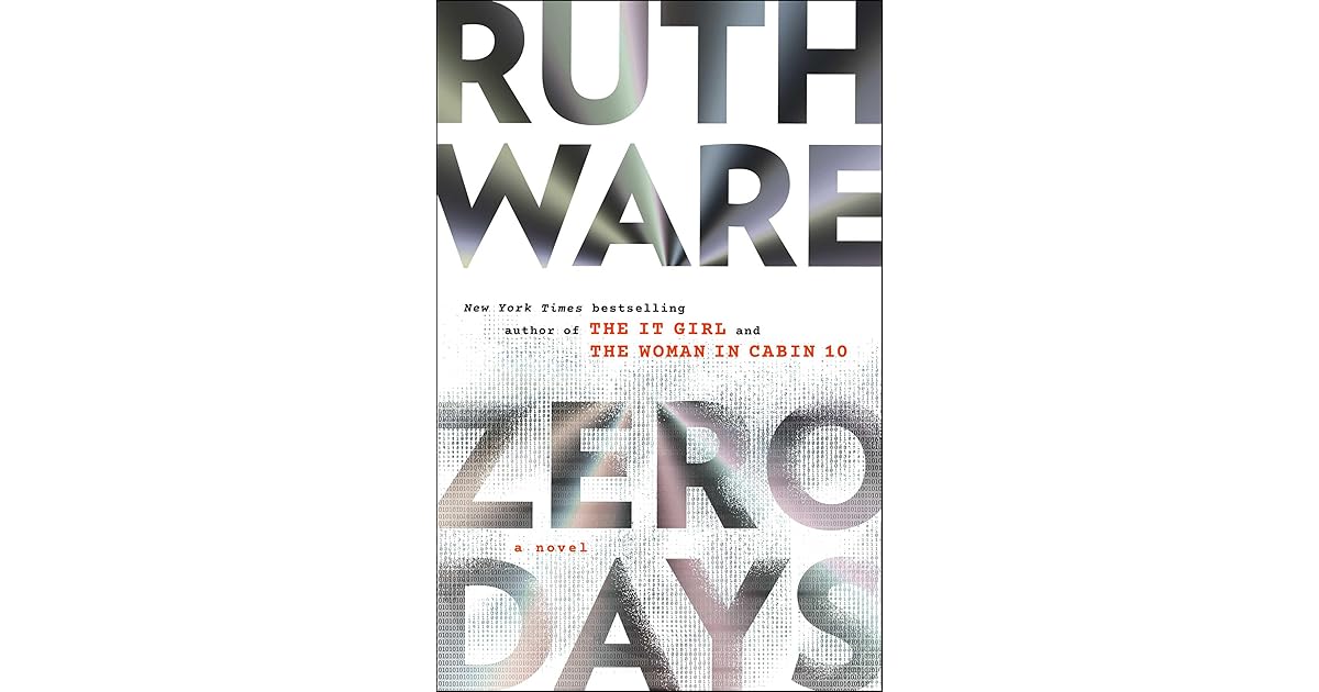 Book giveaway for Zero Days by Ruth Ware Mar 04-Mar 18, 2024