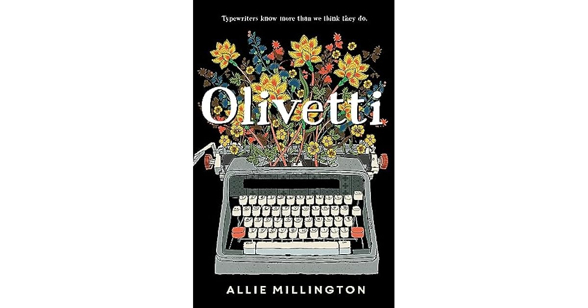 Book giveaway for Olivetti by Allie Millington Jan 31-Feb 27, 2024