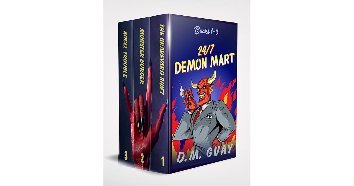 Book giveaway for 24/7 Demon Mart: Books 1-3 by D.M. Guay Aug 25-Sep 24 ...