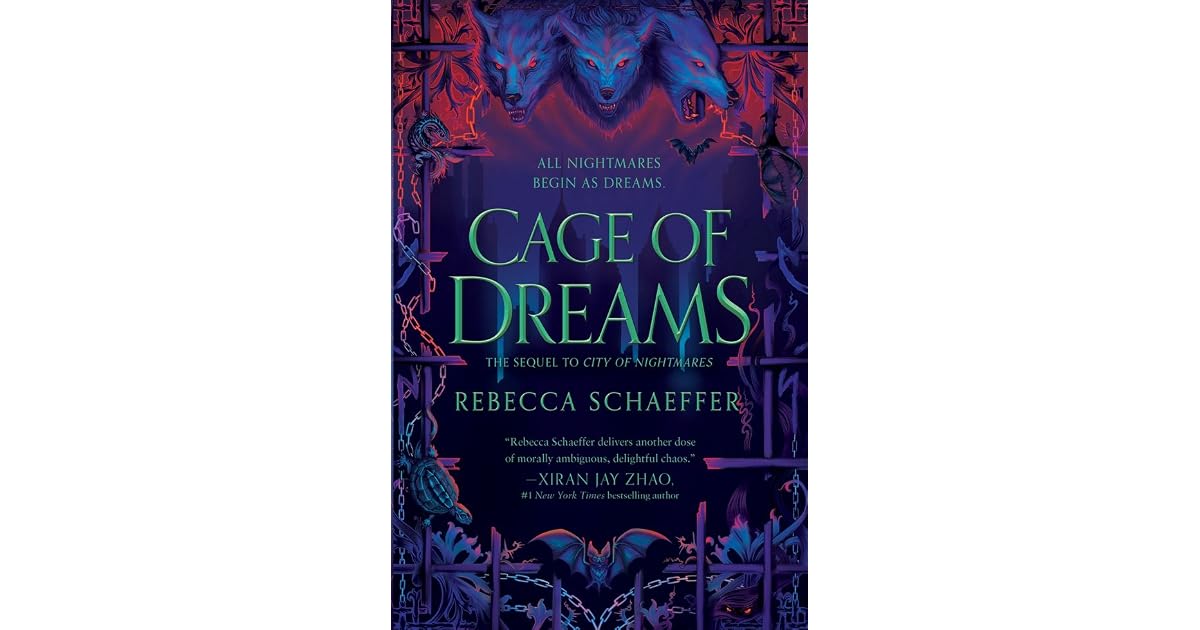 Book giveaway for Cage of Dreams (City of Nightmares Duology, 2) by ...
