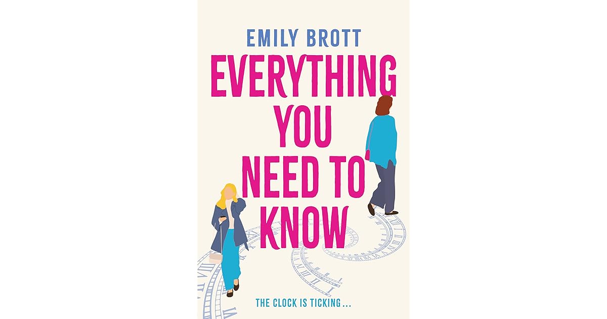 Book giveaway for Everything You Need To Know by Emily Brott Aug 29-Sep ...