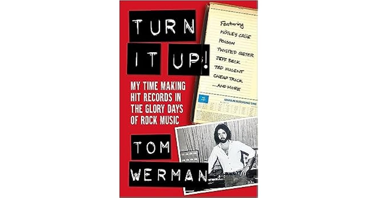 Book giveaway for Turn It Up! My Time Making Hit Records in the Glory ...