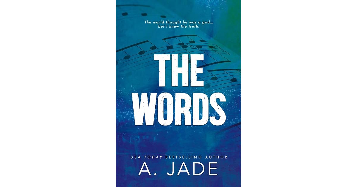 Book giveaway for The Words by Ashley Jade Dec 18-Jan 17, 2024