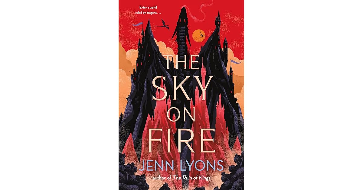 Book giveaway for The Sky on Fire by Jenn Lyons Mar 15-Mar 29, 2024