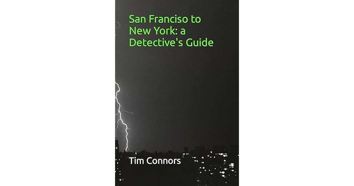 Book giveaway for San Francisco to New York: a Detective's Guide ...