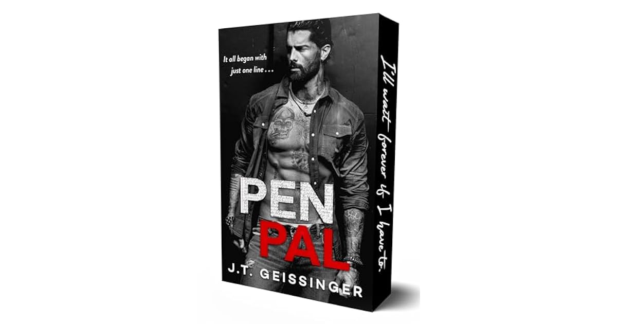 Book giveaway for Pen Pal by J.T. Geissinger Apr 08-Apr 22, 2024
