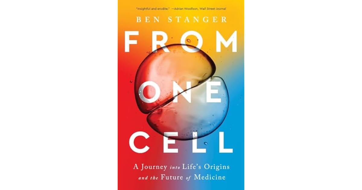 Book giveaway for From One Cell: A Journey into Life's Origins and the ...