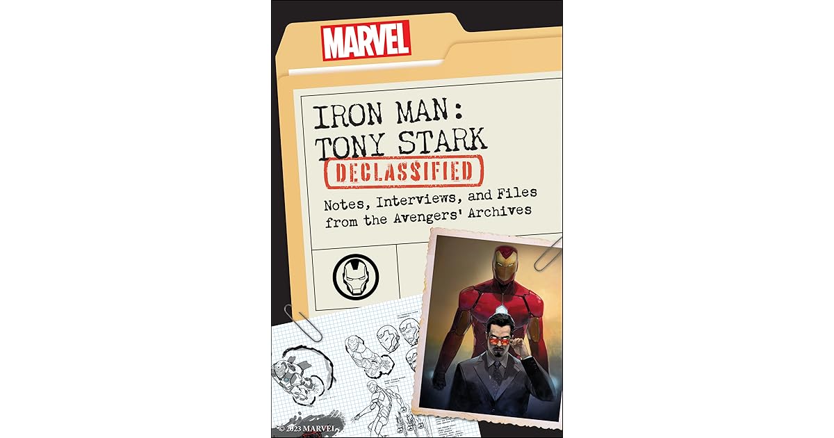 Book giveaway for Iron Man: Tony Stark Declassified: Notes, Interviews ...