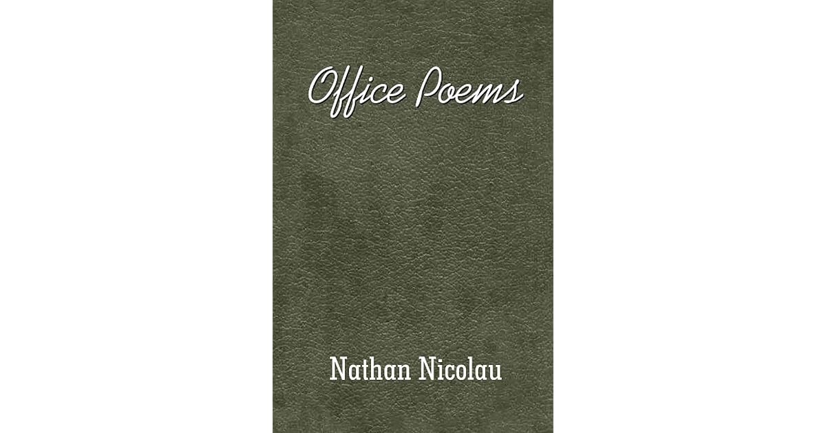 Book giveaway for Office Poems by Nathan Nicolau Jan 02-Jan 15, 2024